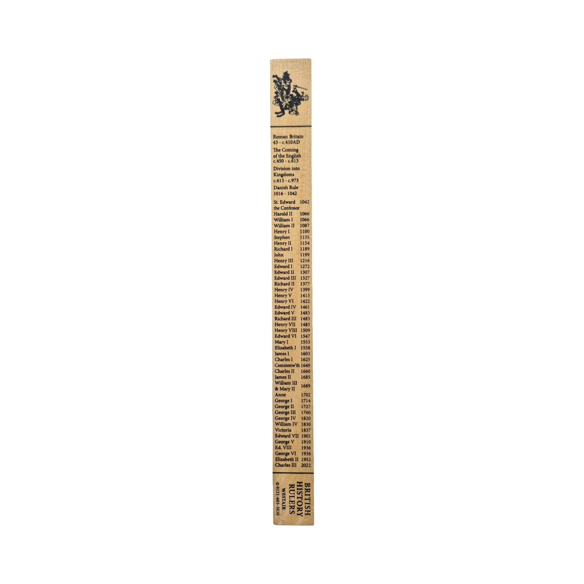 Kings and Queens Timeline Ruler – Guards Museum