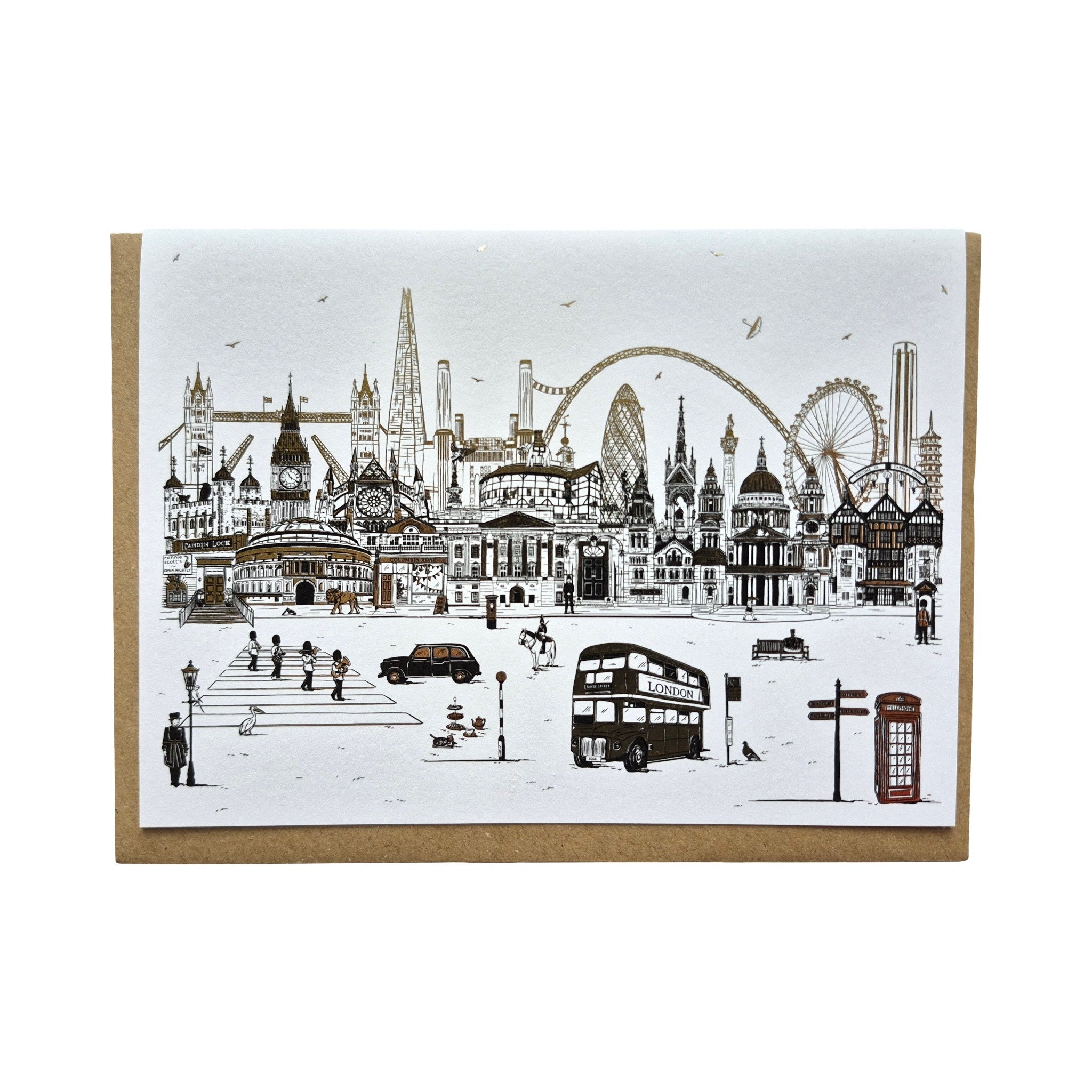 Quintessentially London Greetings Card – Guards Museum